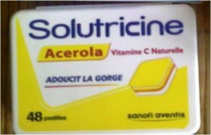 Solutricine vitamine C - bonbons ou médicament ? - Coup de vieux